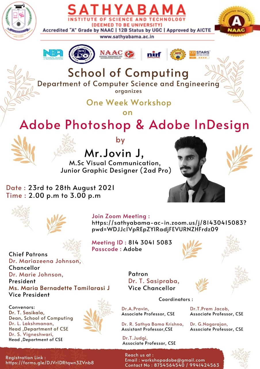 Home | Sathyabama Institute of Science and Technology (Deemed to be ...