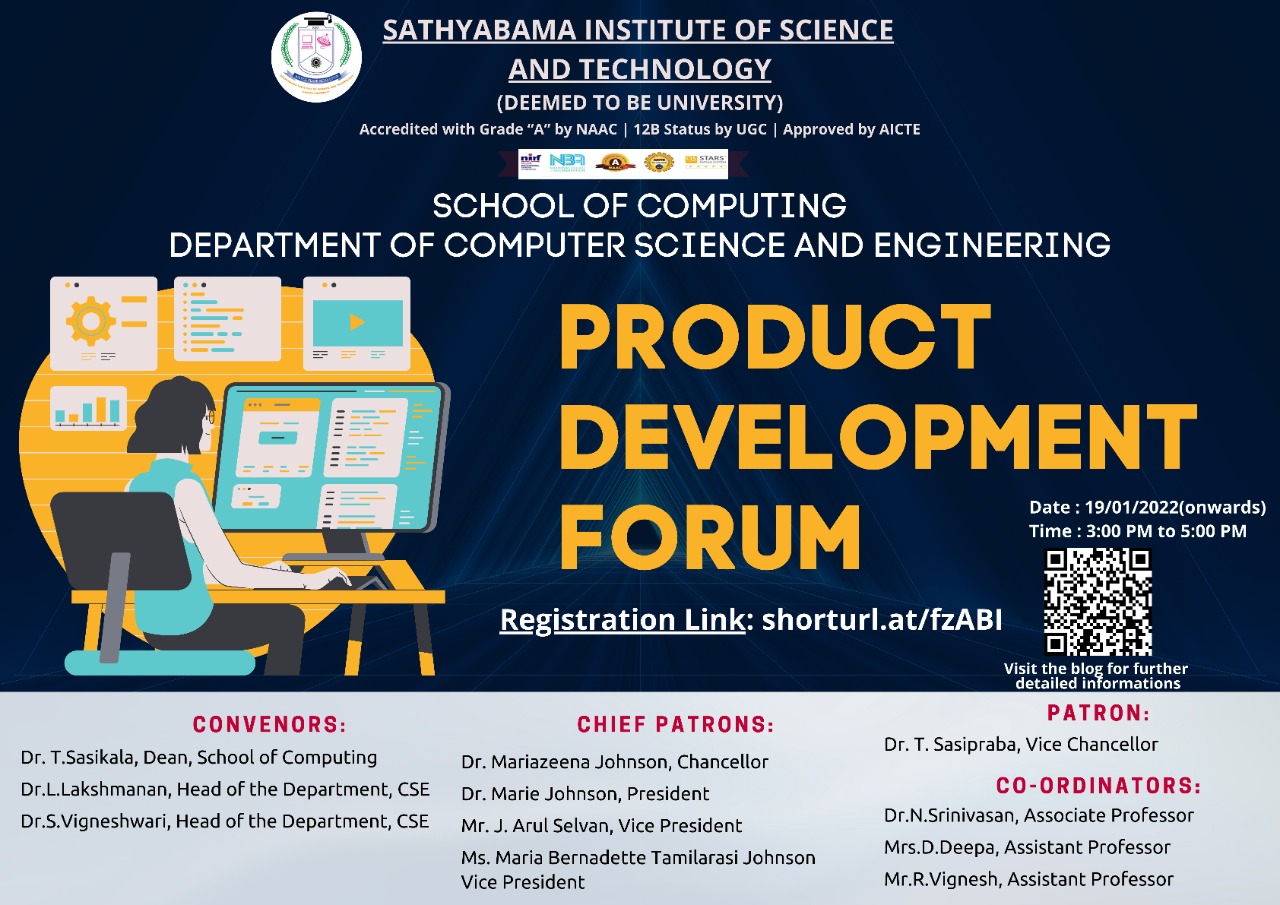 Events | Sathyabama Institute of Science and Technology (Deemed to be ...