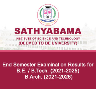Home | Sathyabama Institute of Science and Technology (Deemed to be ...
