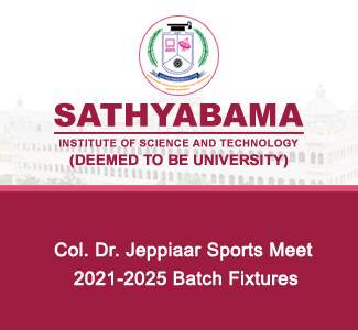 Home | Sathyabama Institute of Science and Technology (Deemed to be ...