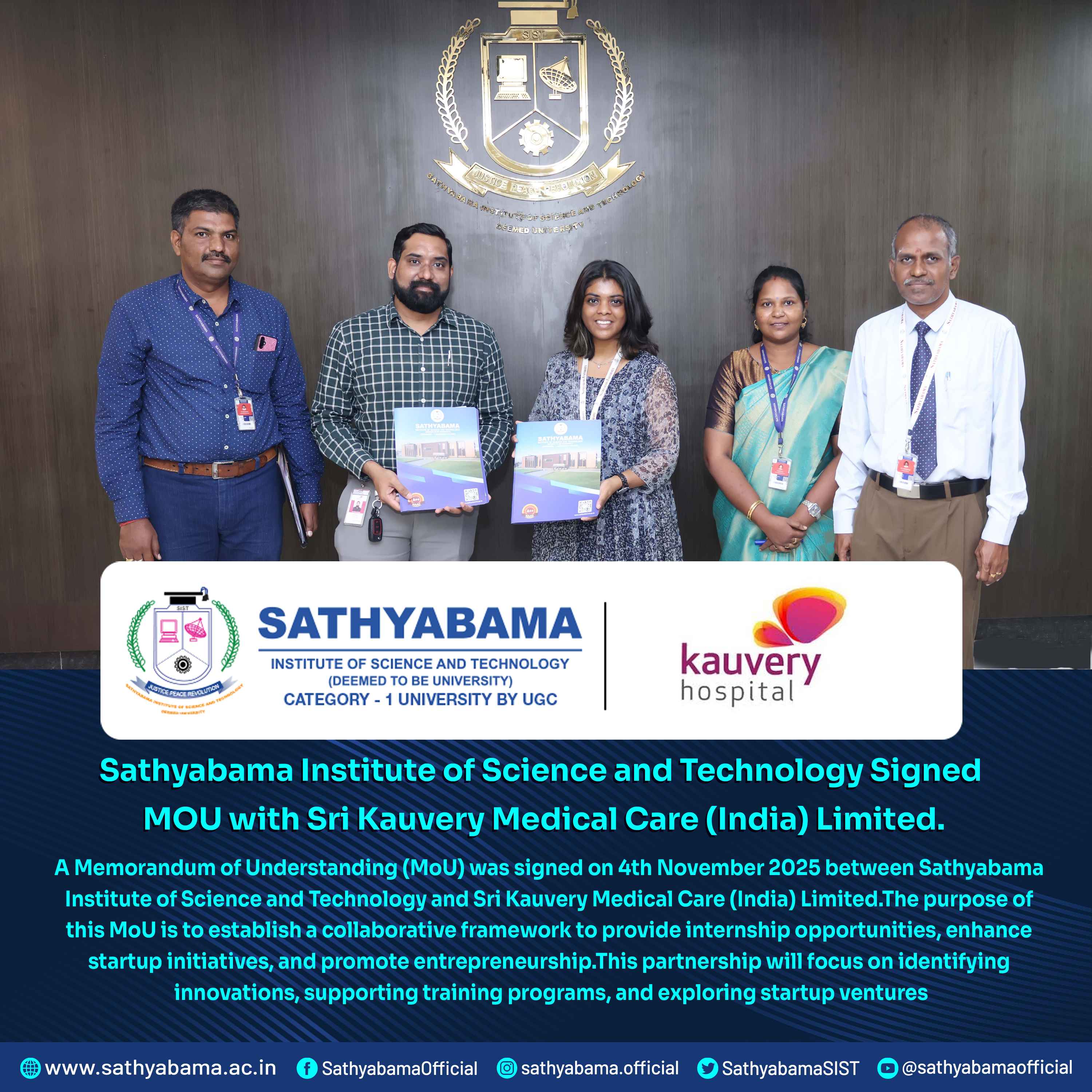 Events | Sathyabama Institute of Science and Technology (Deemed to be ...