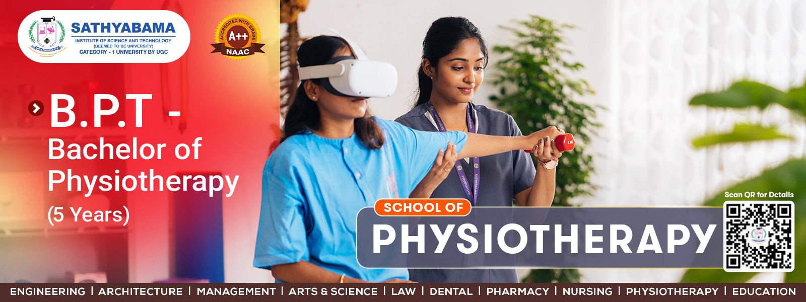 School of Physiotherapy | Sathyabama Institute of Science and ...