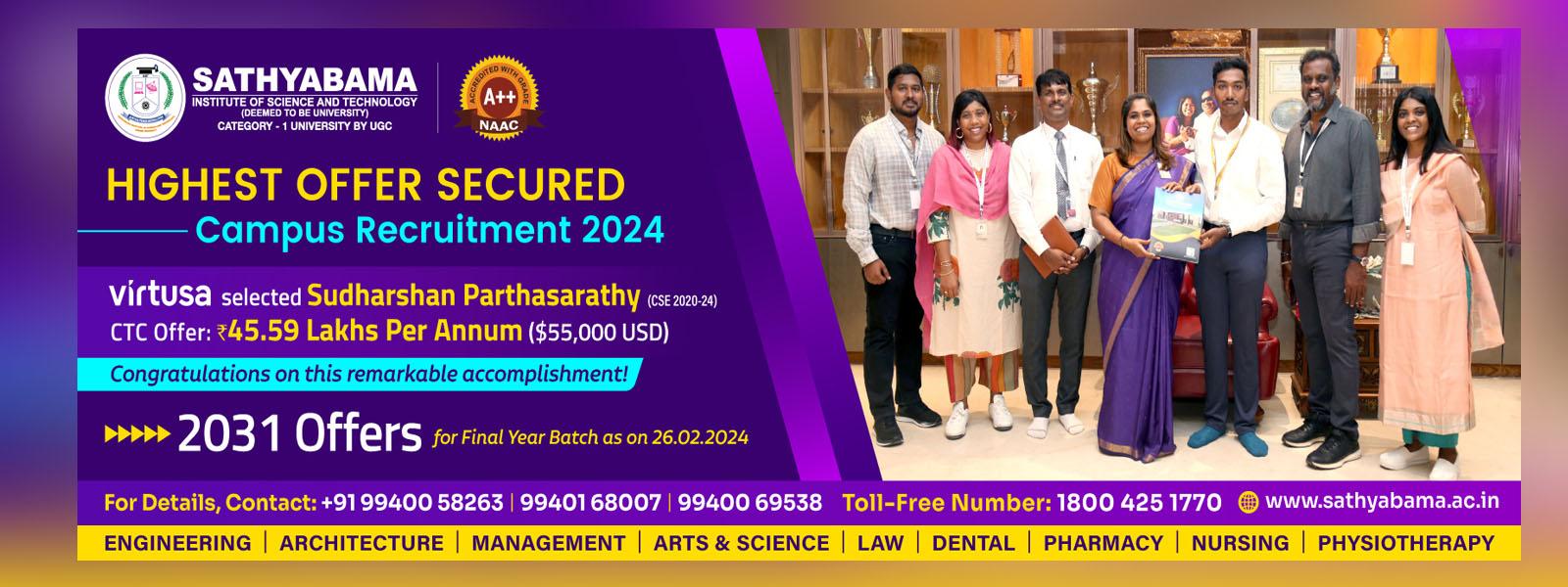 Home | Sathyabama Institute of Science and Technology (Deemed to be ...